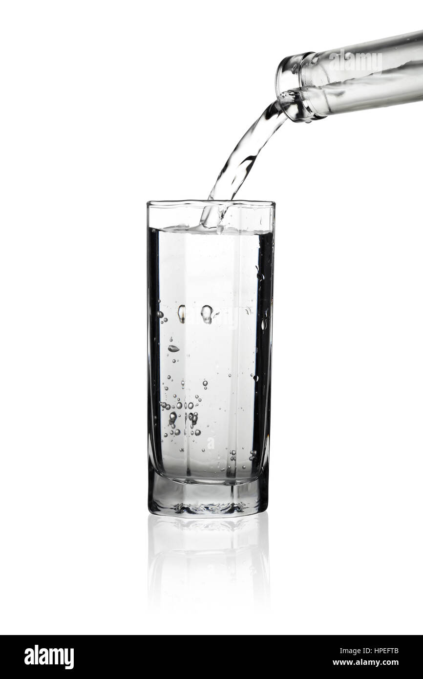 Drinking water bottle fill Cut Out Stock Images & Pictures - Alamy