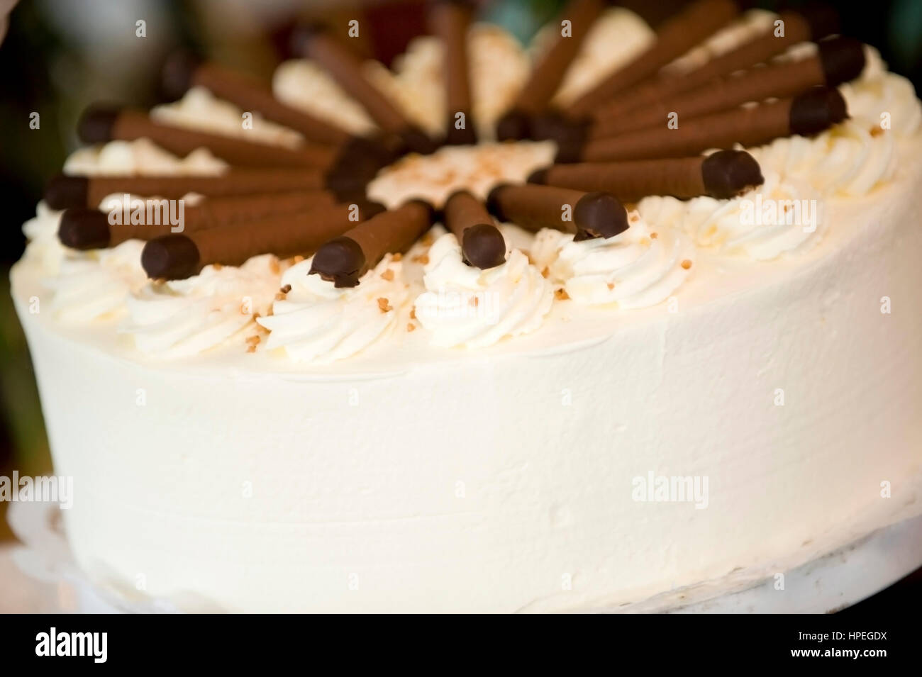 Sahnetorte - pie Stock Photo - Alamy