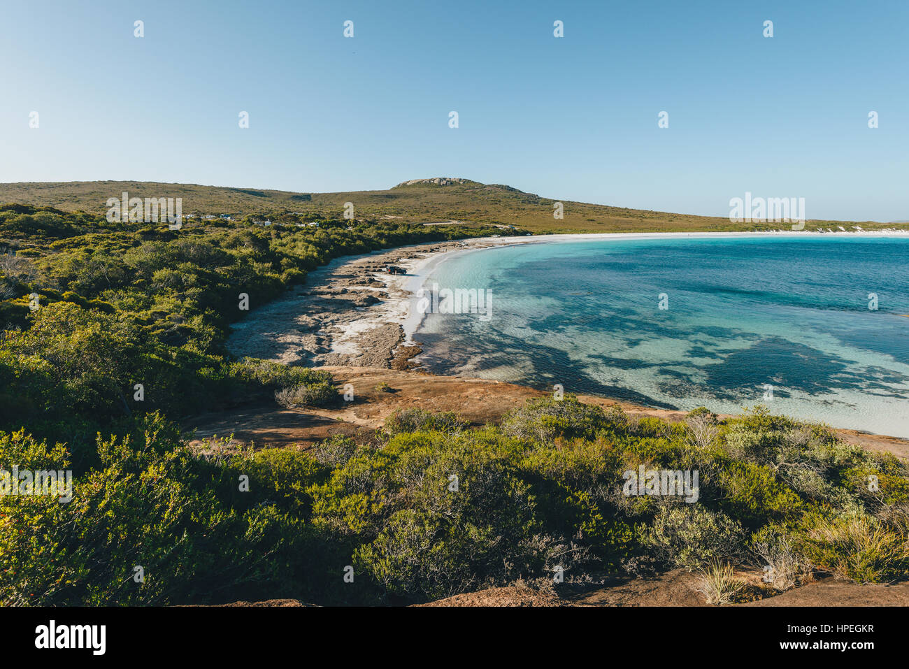 Views of Lucky bay in Cape Range National Park near Esperance, Western ...