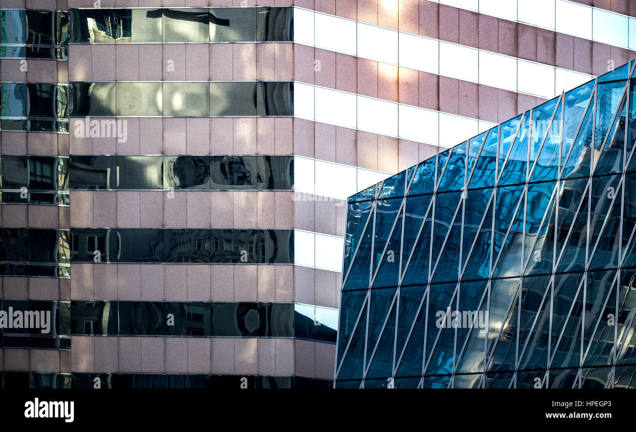 windows of commercial building in Hong Kong Stock Photo - Alamy