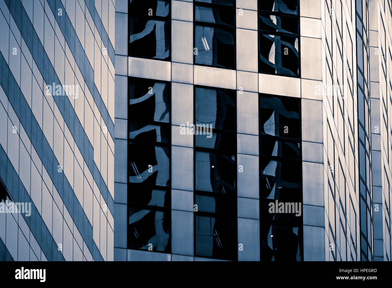 windows of commercial building in Hong Kong Stock Photo - Alamy