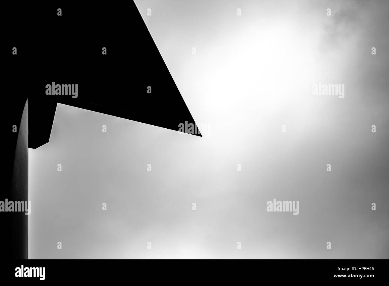 windows of commercial building in Hong Kong with B&W color Stock Photo ...