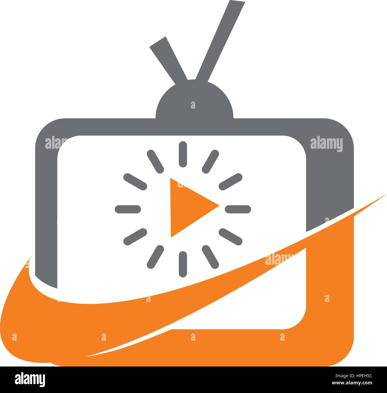 Old tv studio Stock Vector Images - Alamy