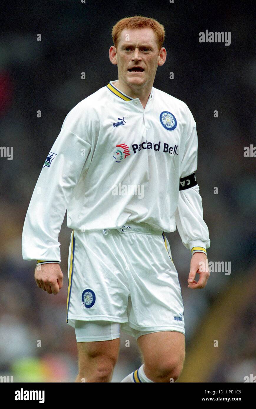 DAVID HOPKIN LEEDS UNITED FC 30 September 1997 Stock Photo - Alamy