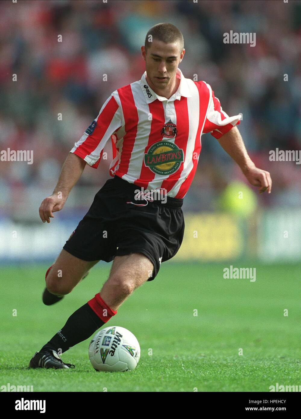 CHRIS MAKIN SUNDERLAND FC 30 September 1997 Stock Photo - Alamy