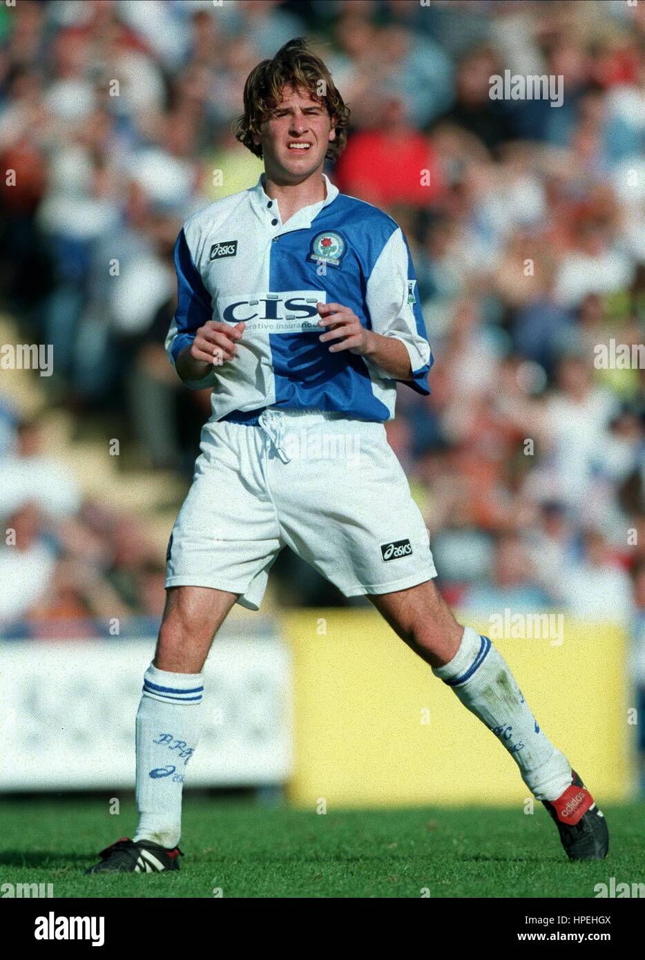 GARY CROFT BLACKBURN ROVERS FC 05 October 1997 Stock Photo - Alamy