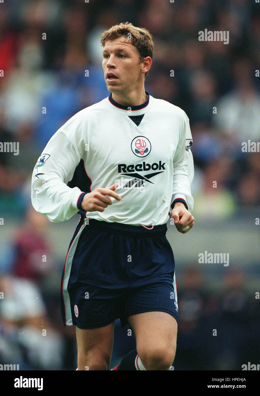 ALAN THOMPSON BOLTON WANDERERS FC 05 October 1997 Stock Photo - Alamy