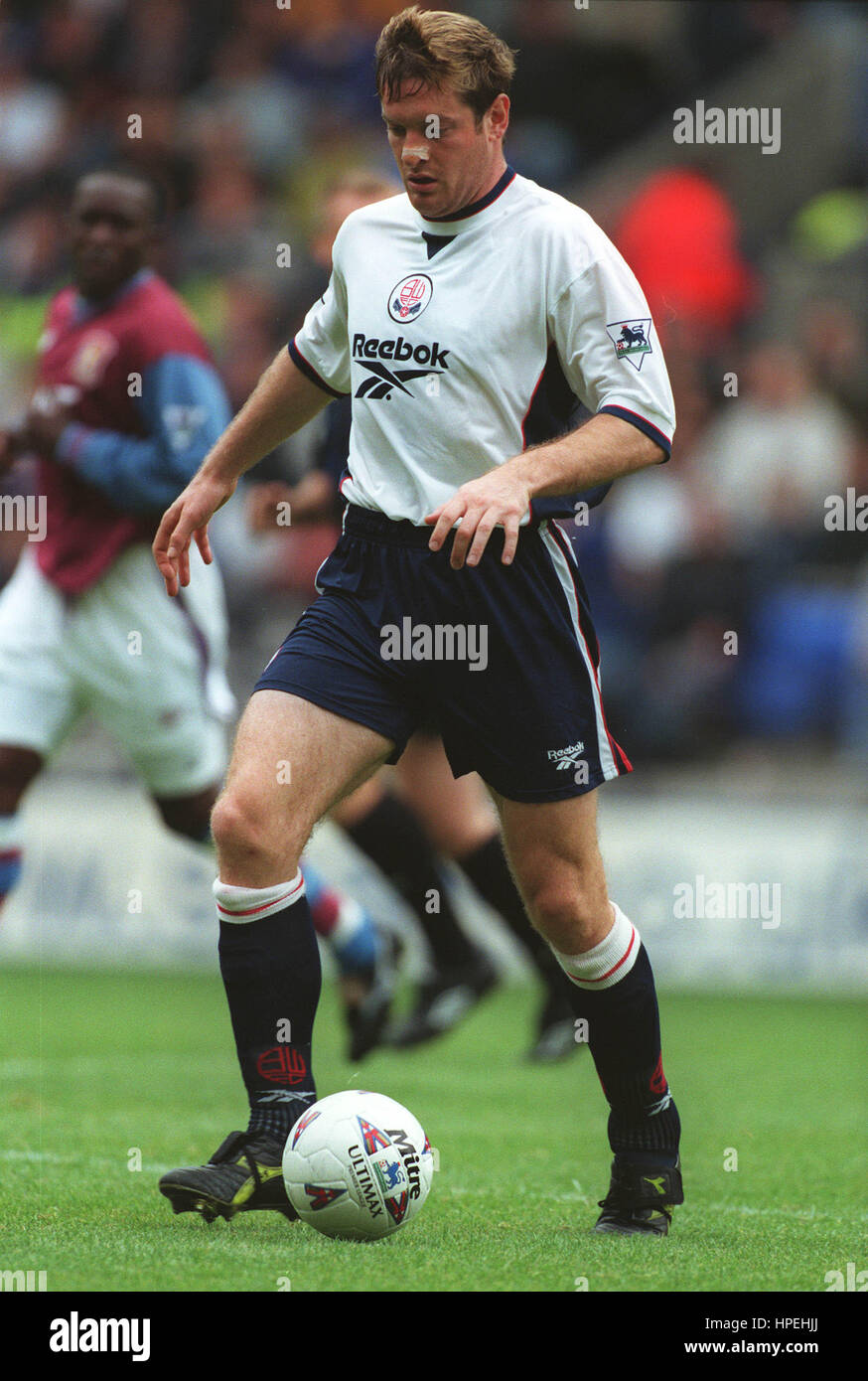 GERRY TAGGART BOLTON WANDERERS FC 05 October 1997 Stock Photo - Alamy