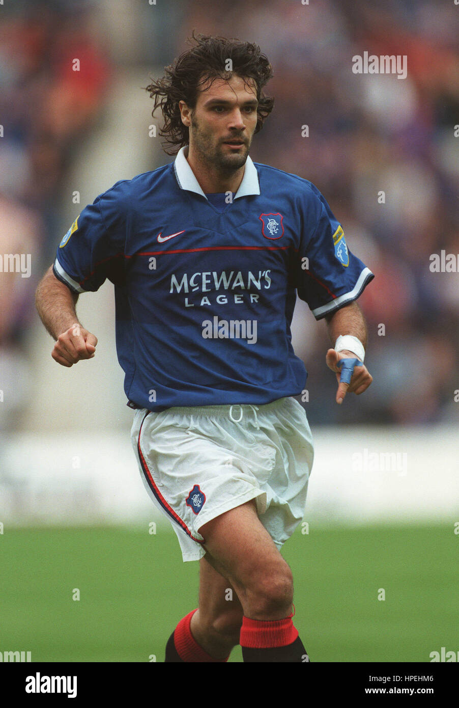 MARCO NEGRI GLASGOW RANGERS FC 06 October 1997 Stock Photo - Alamy
