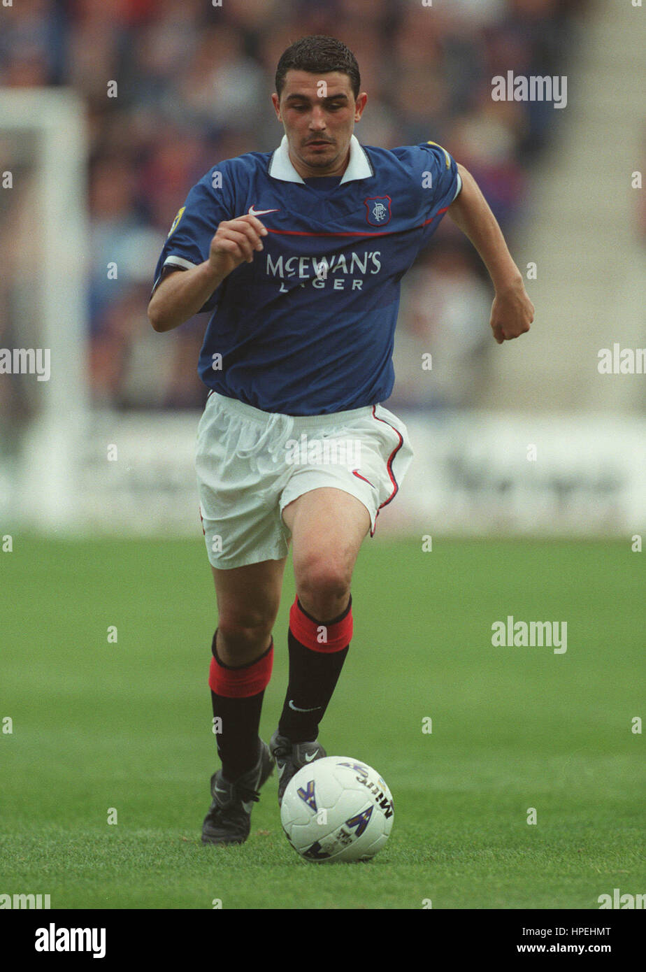 CHARLIE MILLER GLASGOW RANGERS FC 06 October 1997 Stock Photo - Alamy