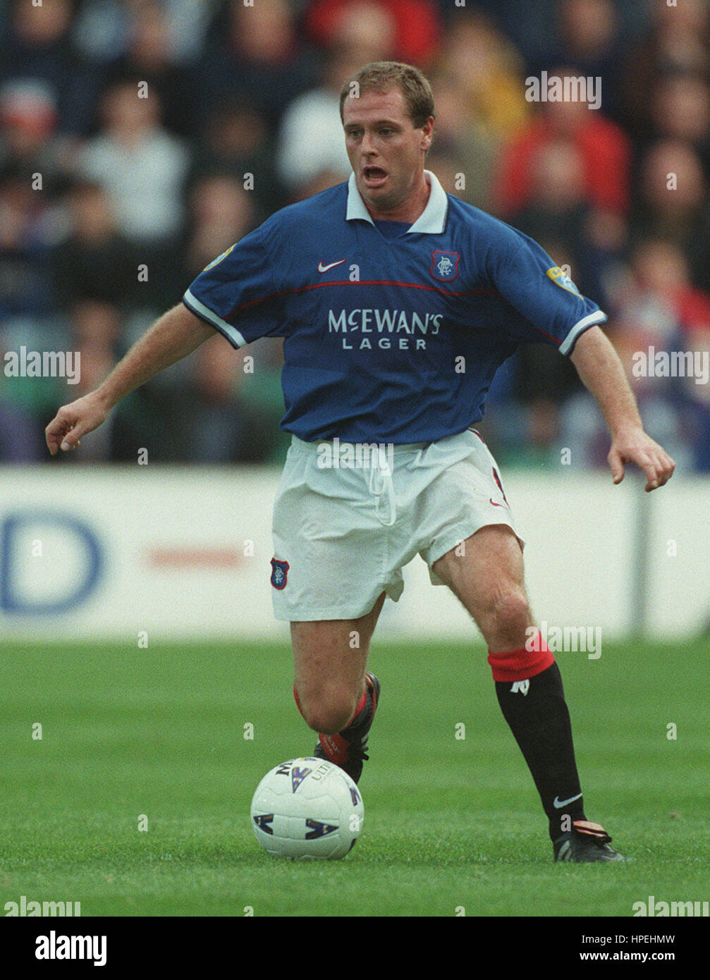 Paul gascoigne rangers hi-res stock photography and images - Alamy