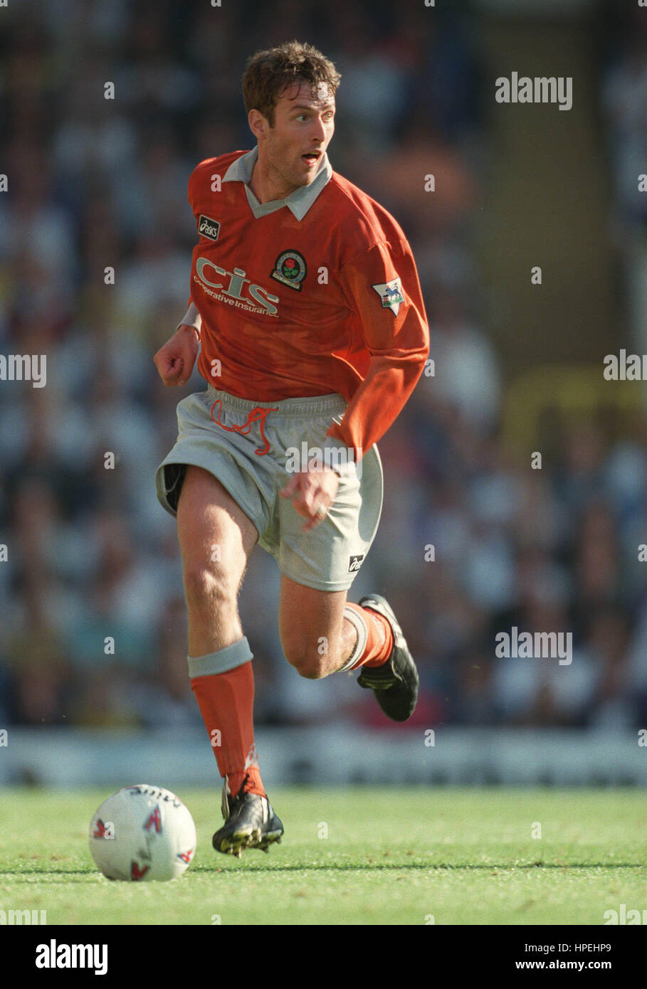 CHRIS SUTTON BLACKBURN ROVERS FC 06 October 1997 Stock Photo - Alamy