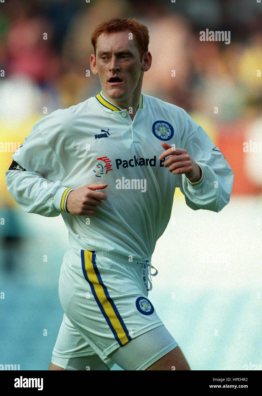 DAVID HOPKIN LEEDS UNITED FC 06 October 1997 Stock Photo - Alamy