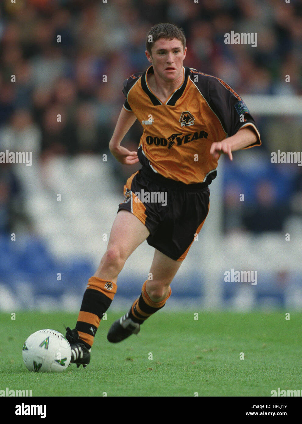 ROBBIE KEANE WOLVERHAMPTON WANDERERS FC 14 October 1997 Stock Photo - Alamy
