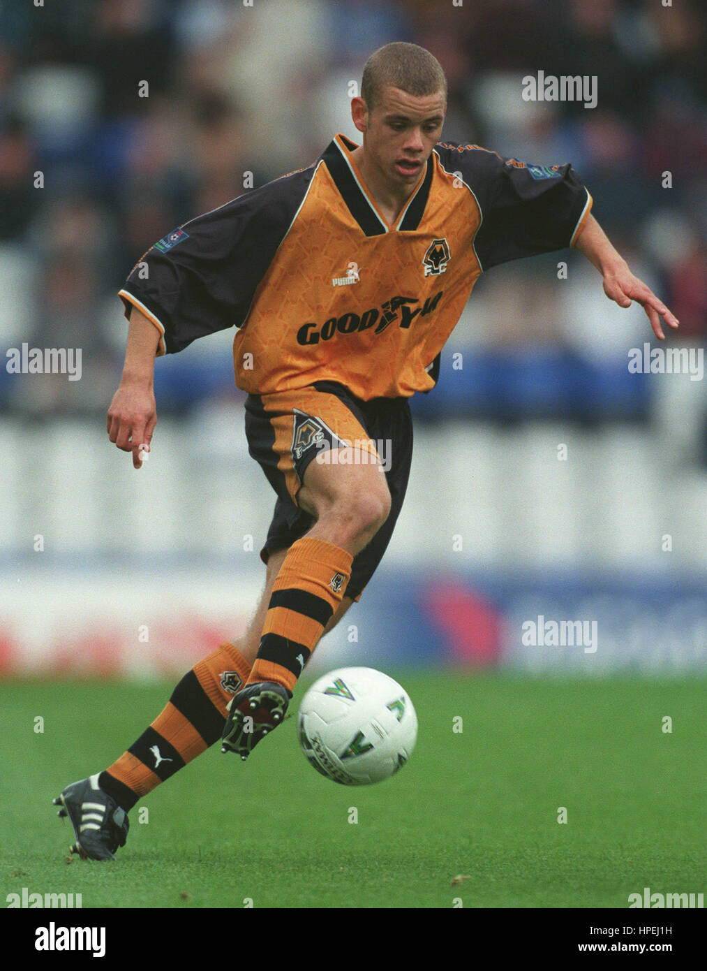 JAMES SMITH WOLVERHAMPTON WANDERERS FC 14 October 1997 Stock Photo - Alamy