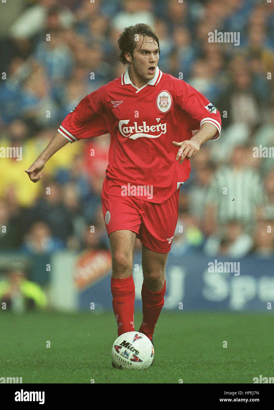 JASON MCATEER LIVERPOOL FC 20 October 1997 Stock Photo - Alamy