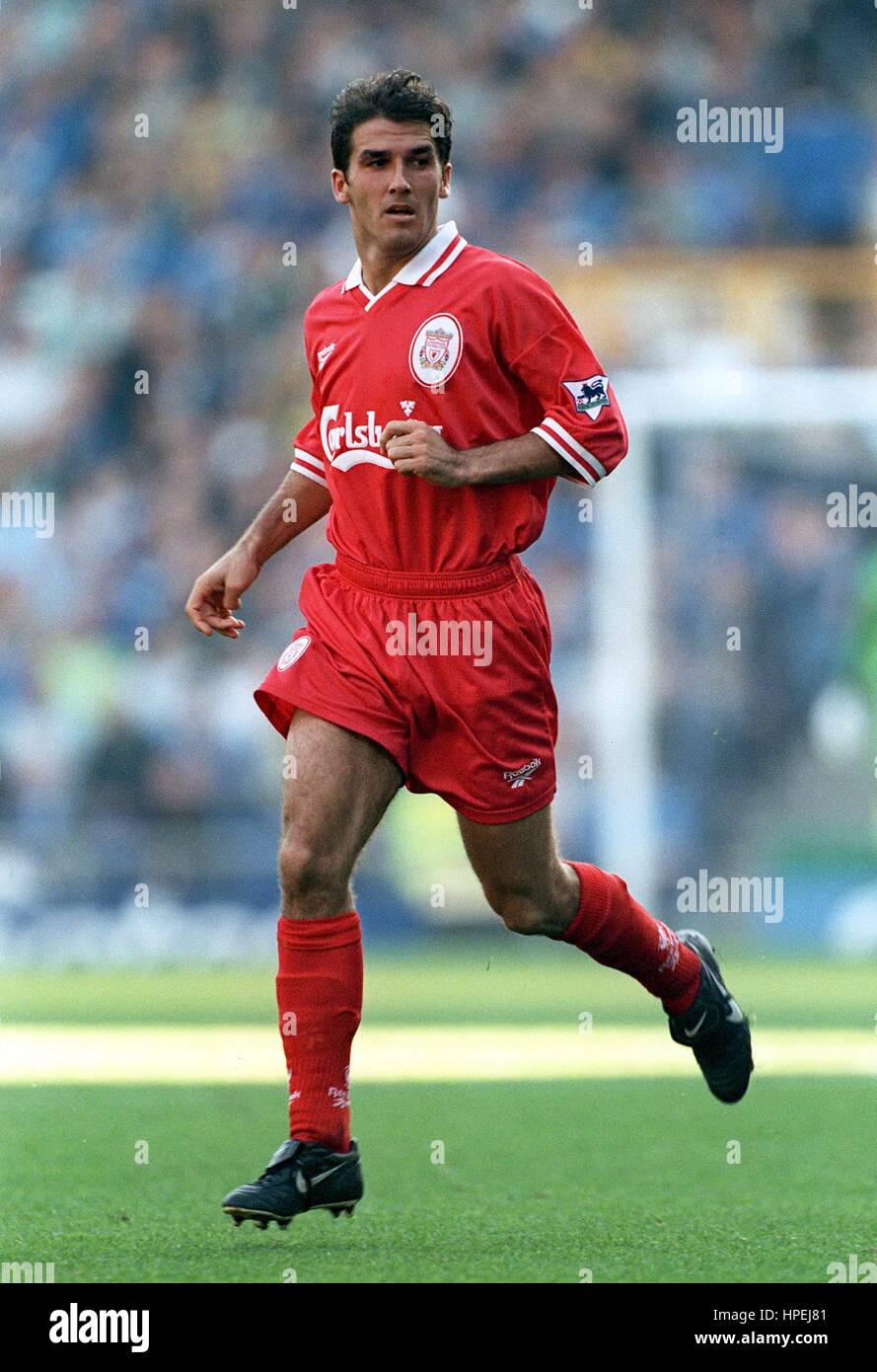 KARLHEINZ RIEDLE LIVERPOOL FC 20 October 1997 Stock Photo - Alamy