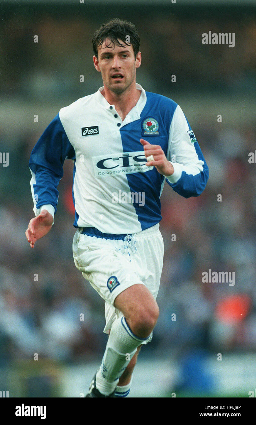 CHRIS SUTTON BLACKBURN ROVERS FC 20 October 1997 Stock Photo - Alamy