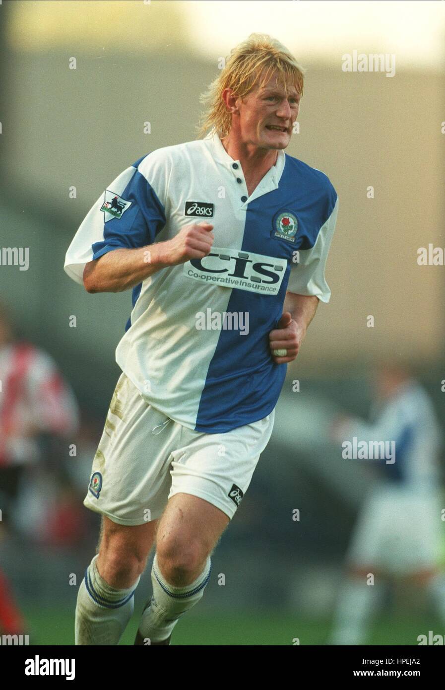 COLIN HENDRY BLACKBURN ROVERS FC 20 October 1997 Stock Photo - Alamy