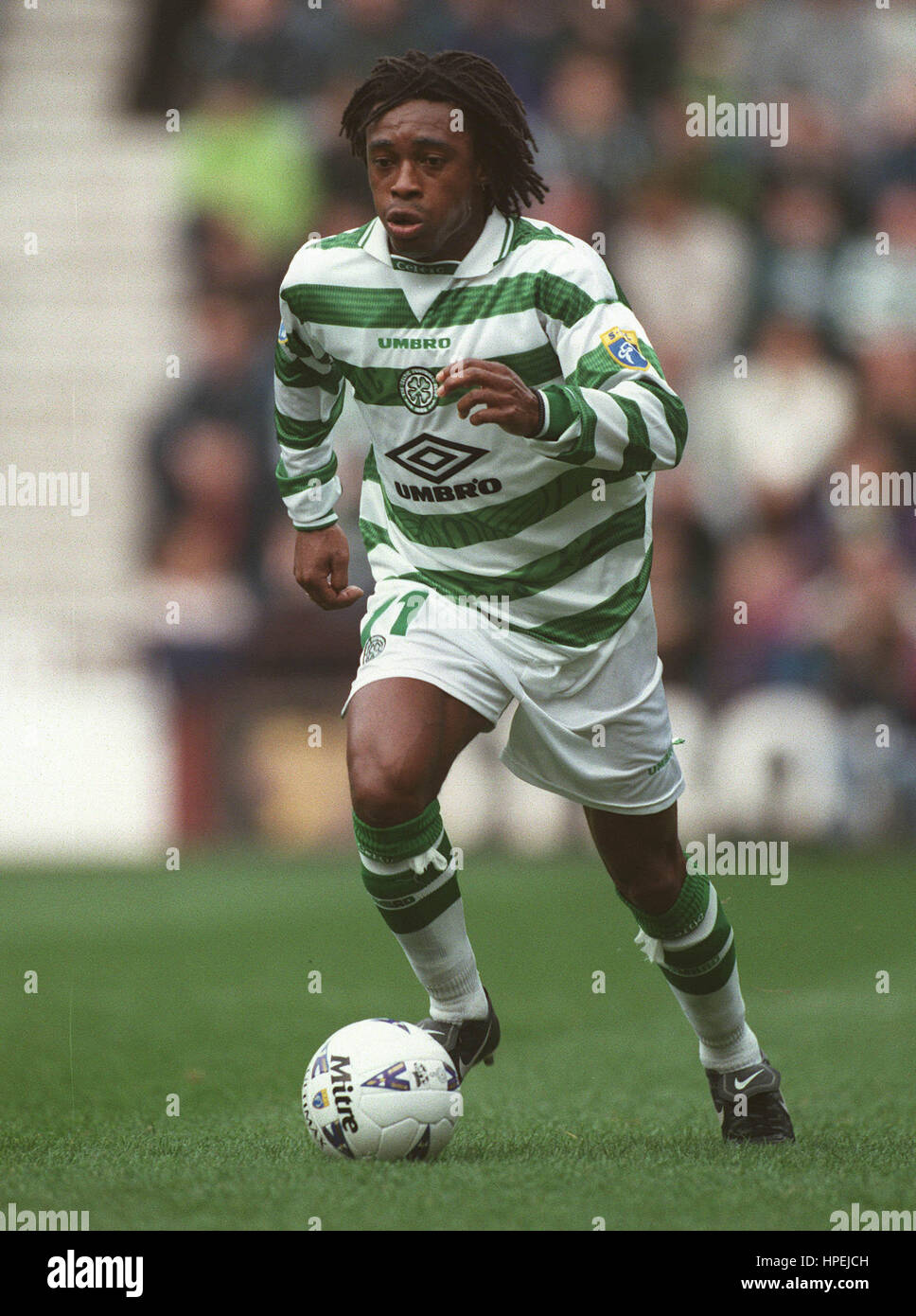 REGI BLINKER GLASGOW CELTIC FC 21 October 1997 Stock Photo - Alamy