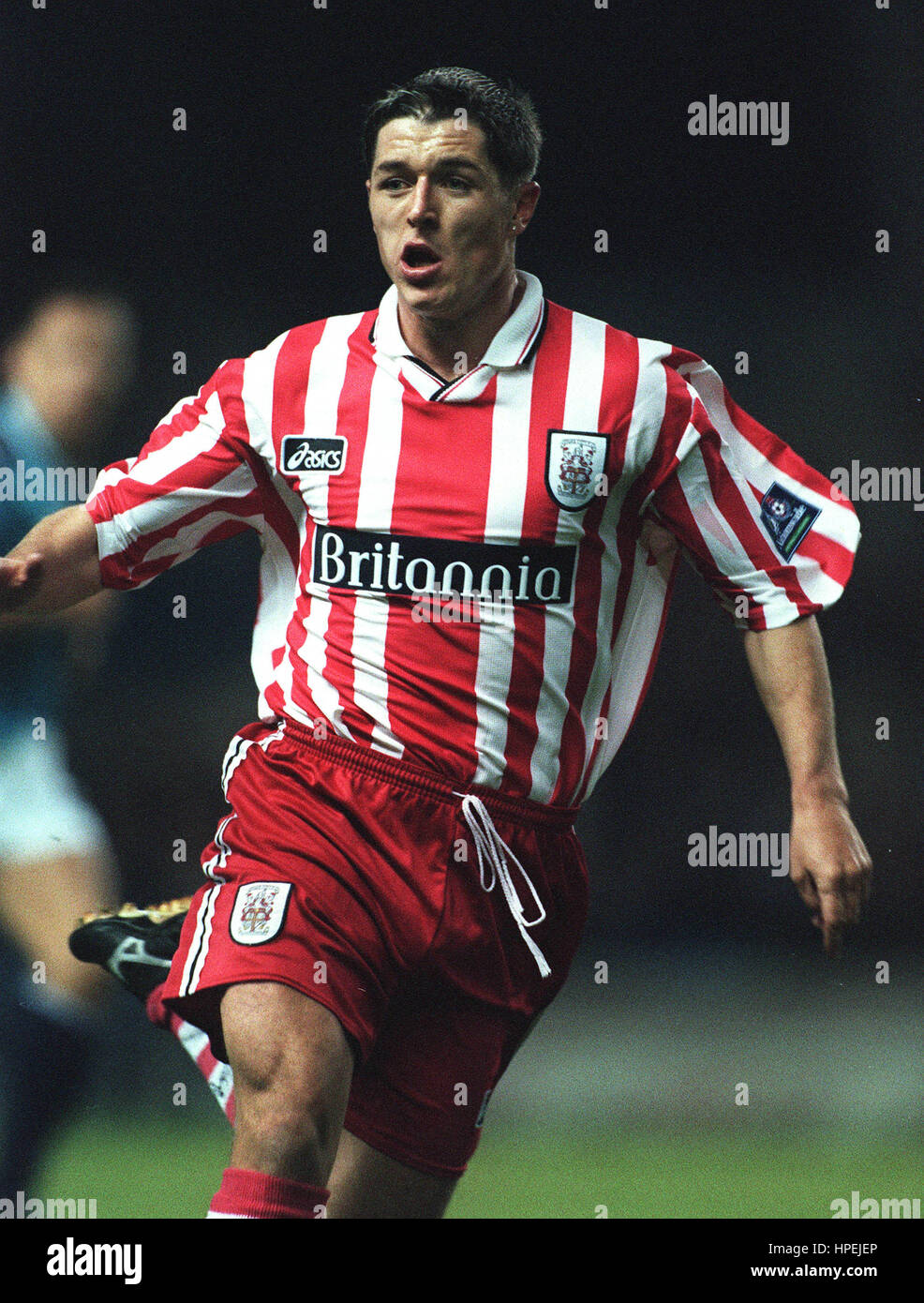 GRAHAM KAVANAGH STOKE CITY FC 23 October 1997 Stock Photo - Alamy