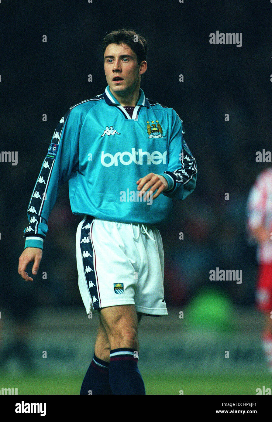 NEIL HEANEY MANCHESTER CITY FC 23 October 1997 Stock Photo - Alamy
