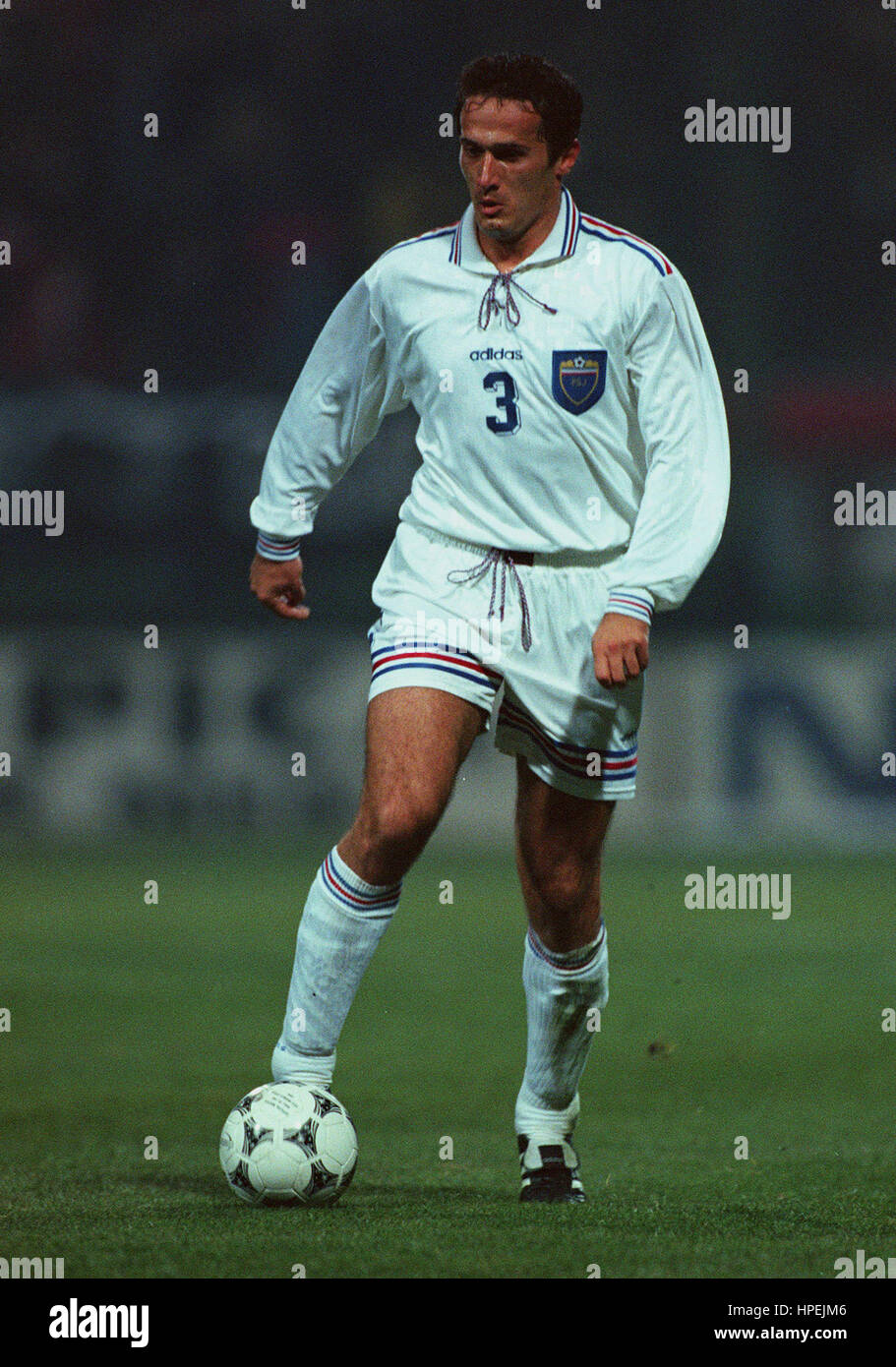 GORAN DJUROVICS YUGOSLAVIA 31 October 1997 Stock Photo - Alamy