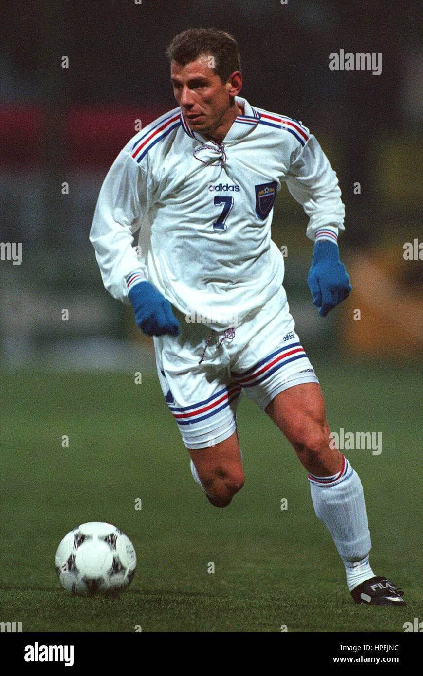 VLADIMIR JUGOVIC YUGOSLAVIA 31 October 1997 Stock Photo - Alamy