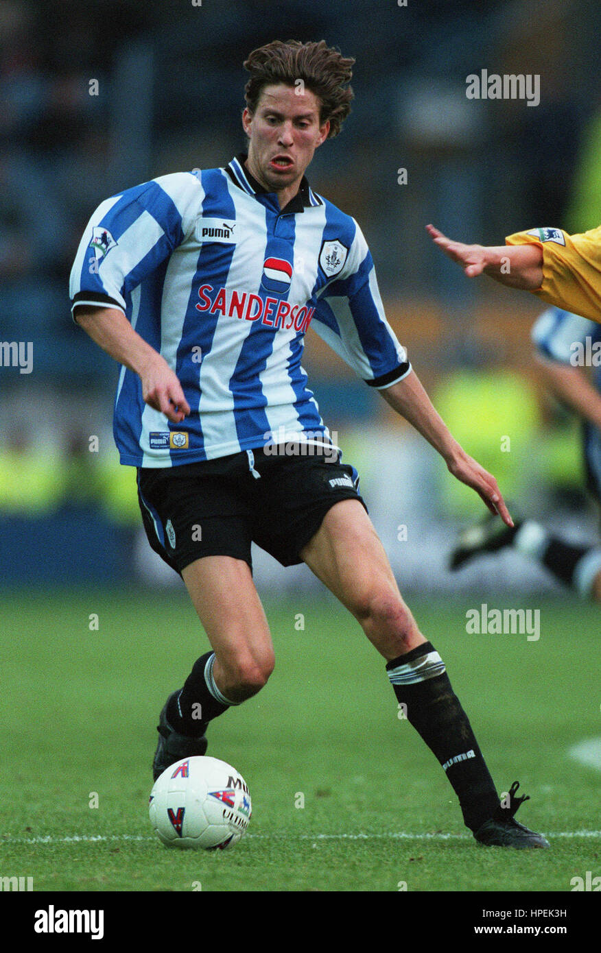 PETTER RUDI SHEFFIELD WEDNESDAY FC 14 November 1997 Stock Photo - Alamy