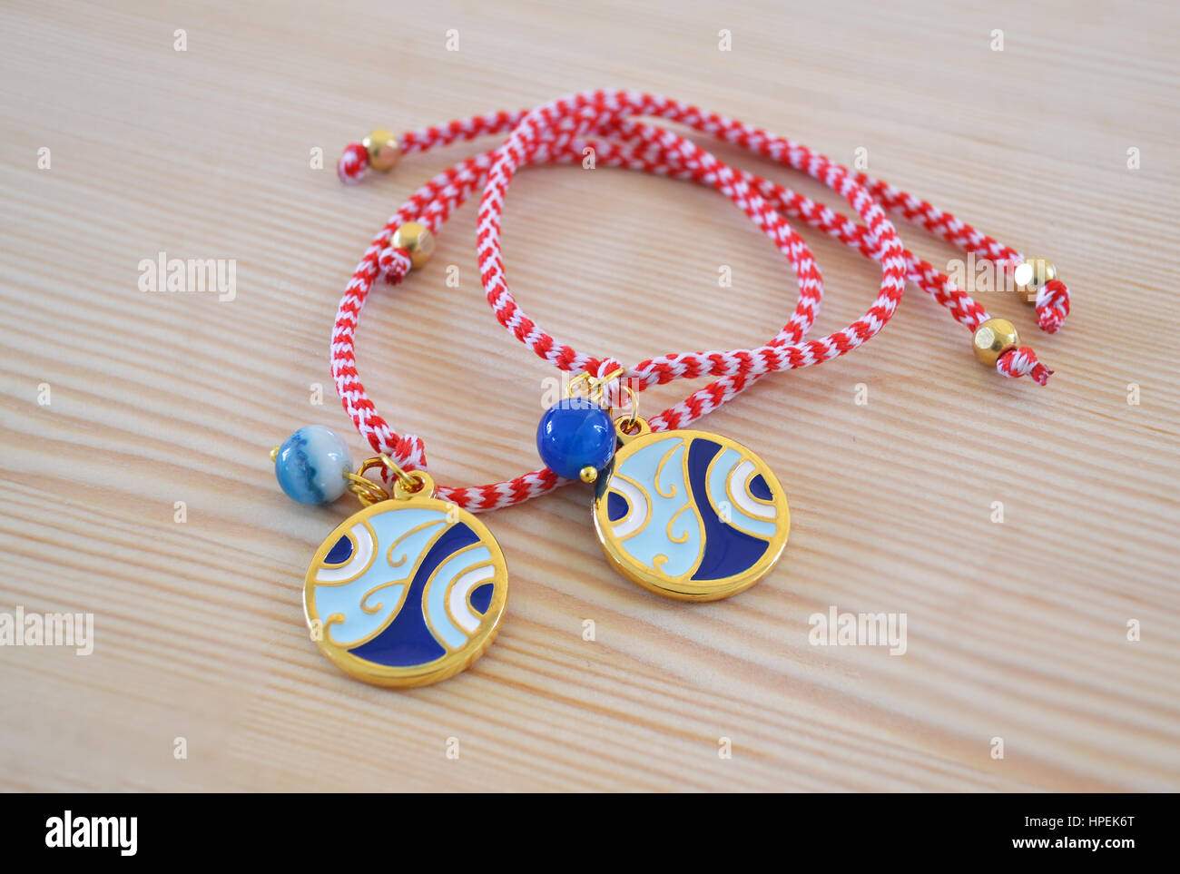 traditional greek March bracelets called ''martakia'' symbol of ...