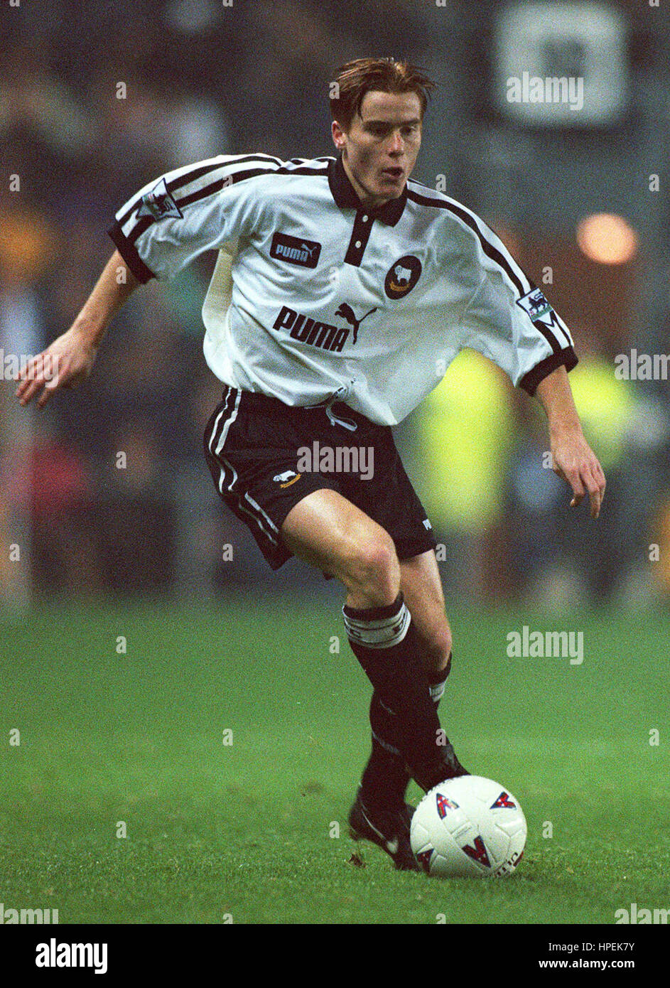 ROBERT KOZLUK DERBY COUNTY FC 25 November 1997 Stock Photo - Alamy