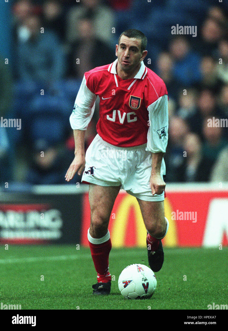 NIGEL WINTERBURN ARSENAL FC 27 November 1997 Stock Photo - Alamy
