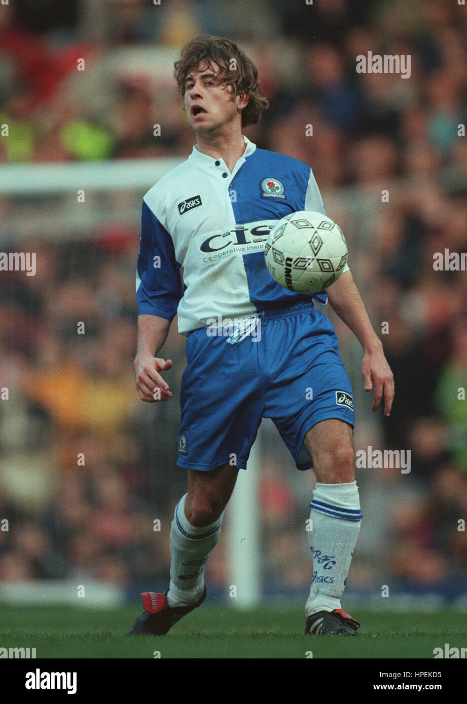 GARY CROFT BLACKBURN ROVERS FC 01 December 1997 Stock Photo - Alamy