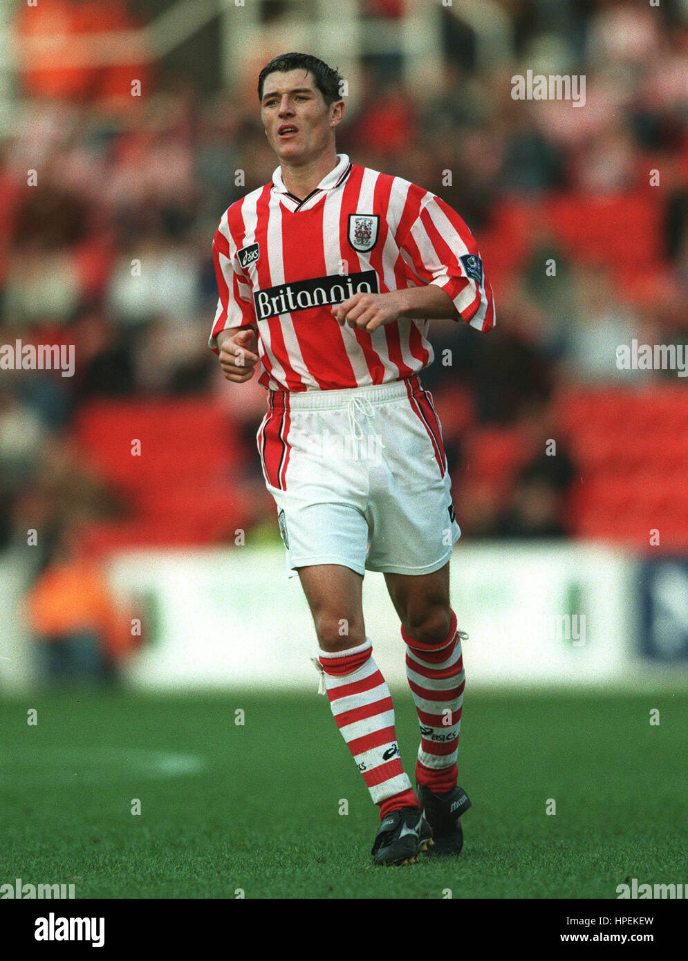 GRAHAM KAVANAGH STOKE CITY FC 04 December 1997 Stock Photo - Alamy