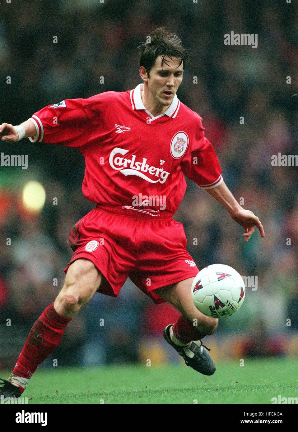 OYVIND LEONHARDSEN LIVERPOOL FC 08 December 1997 Stock Photo - Alamy