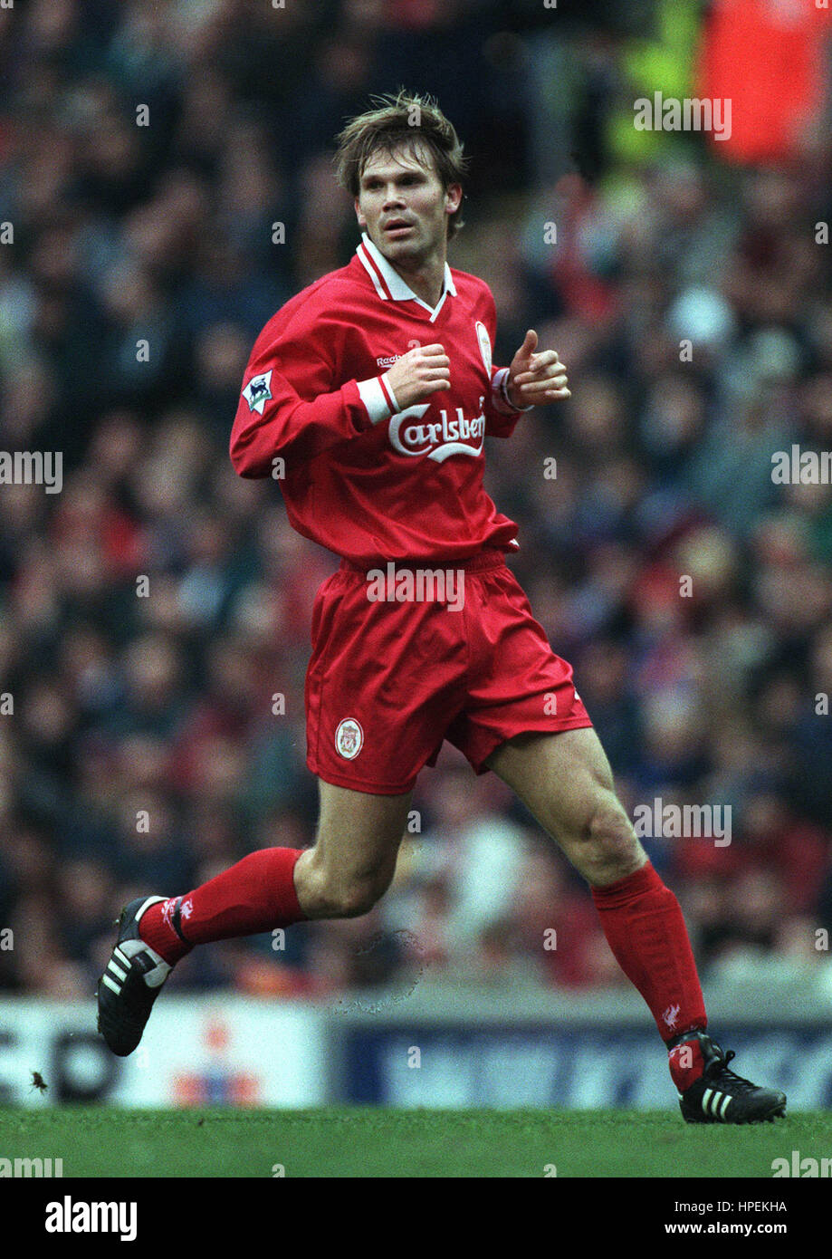 BJORN-TORE KVARME LIVERPOOL FC 08 December 1997 Stock Photo - Alamy