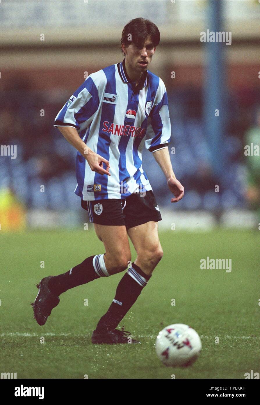 PETTER RUDI SHEFFIELD WEDNESDAY FC 09 December 1997 Stock Photo - Alamy