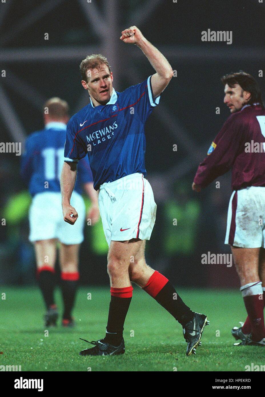 GORDON DURIE HEARTS V GLASGOW RANGERS 20 December 1997 Stock Photo - Alamy