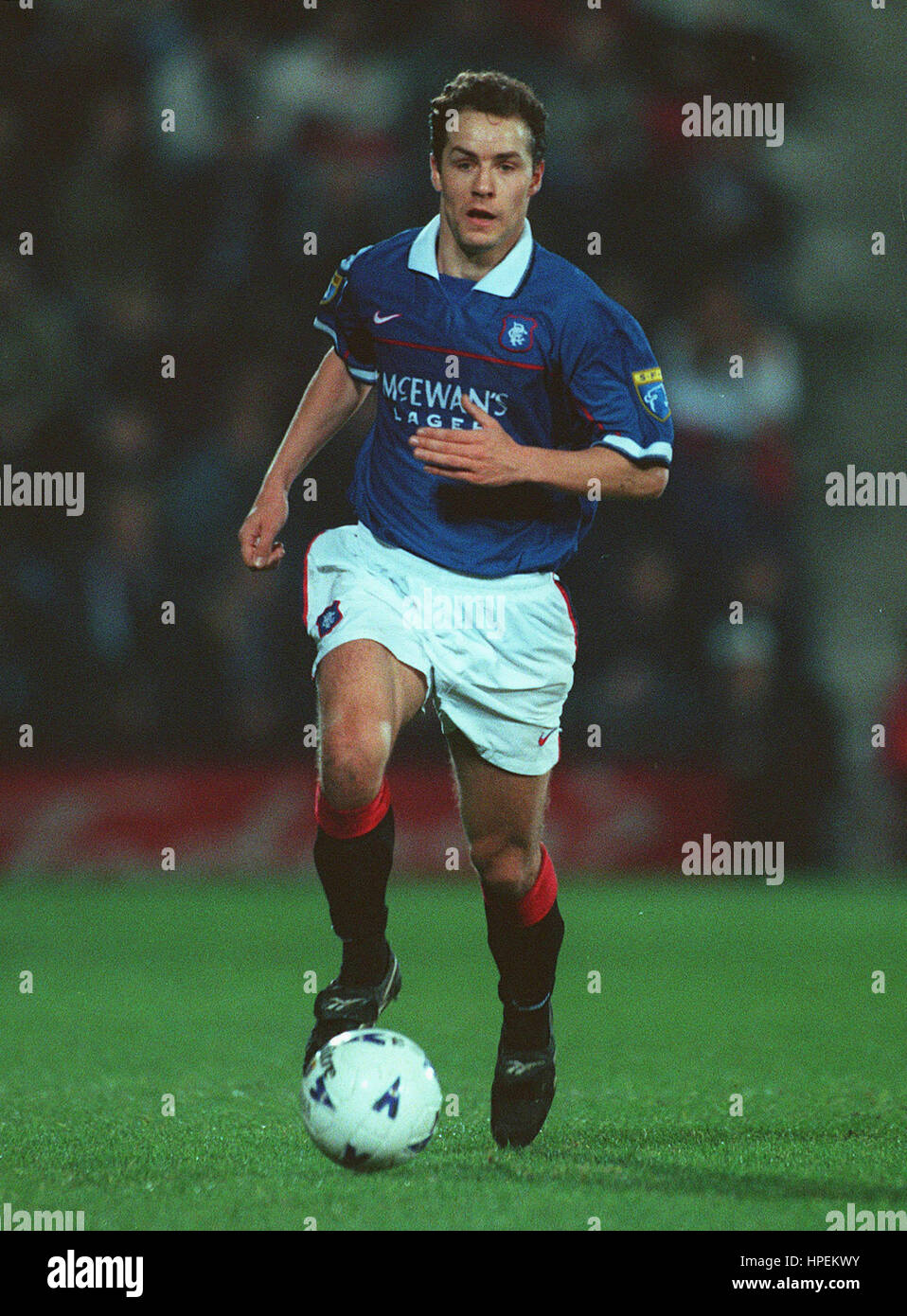ALEX CLELAND GLASGOW RANGERS FC 22 December 1997 Stock Photo - Alamy