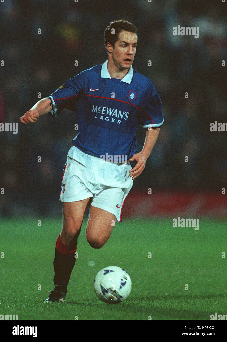 ALEX CLELAND GLASGOW RANGERS FC 22 December 1997 Stock Photo - Alamy