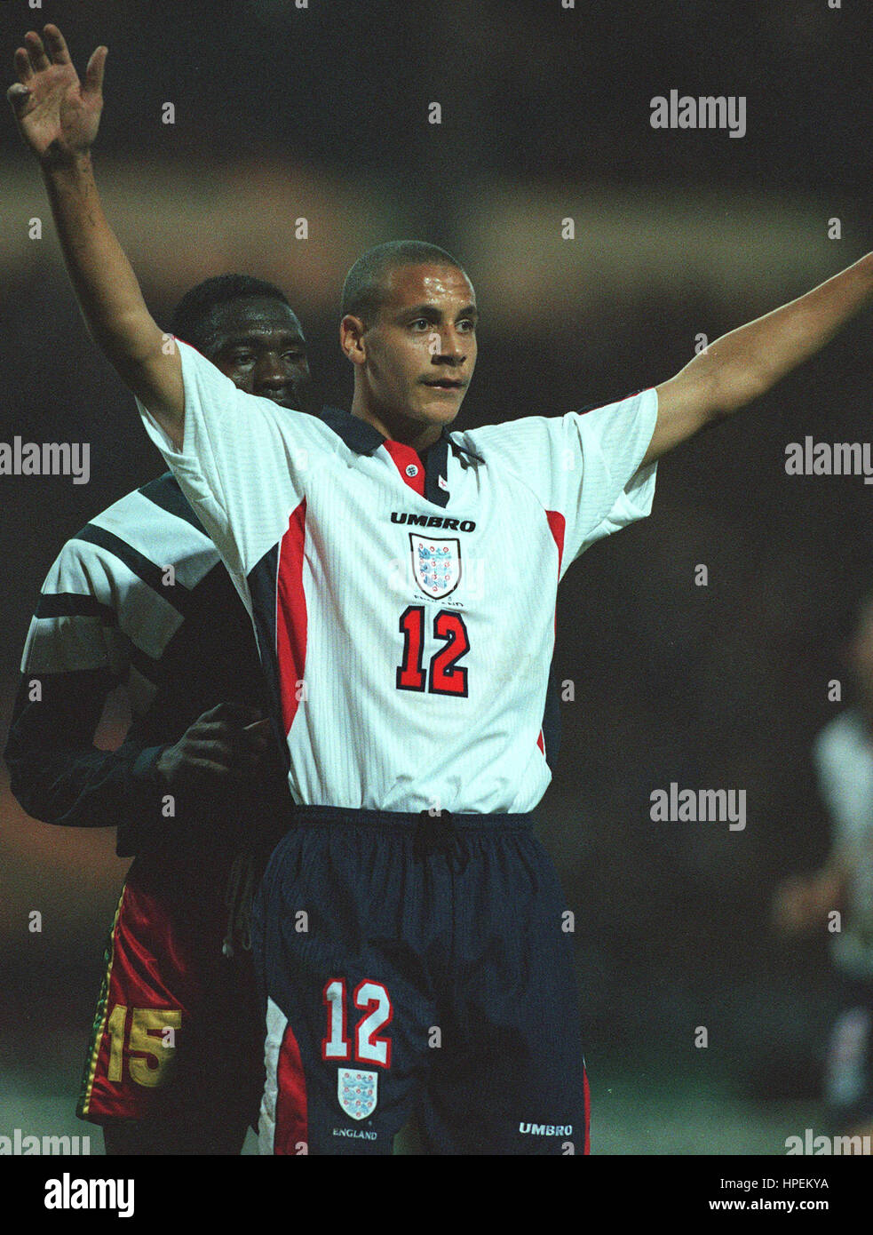 Rio ferdinand england west ham hi-res stock photography and images - Alamy