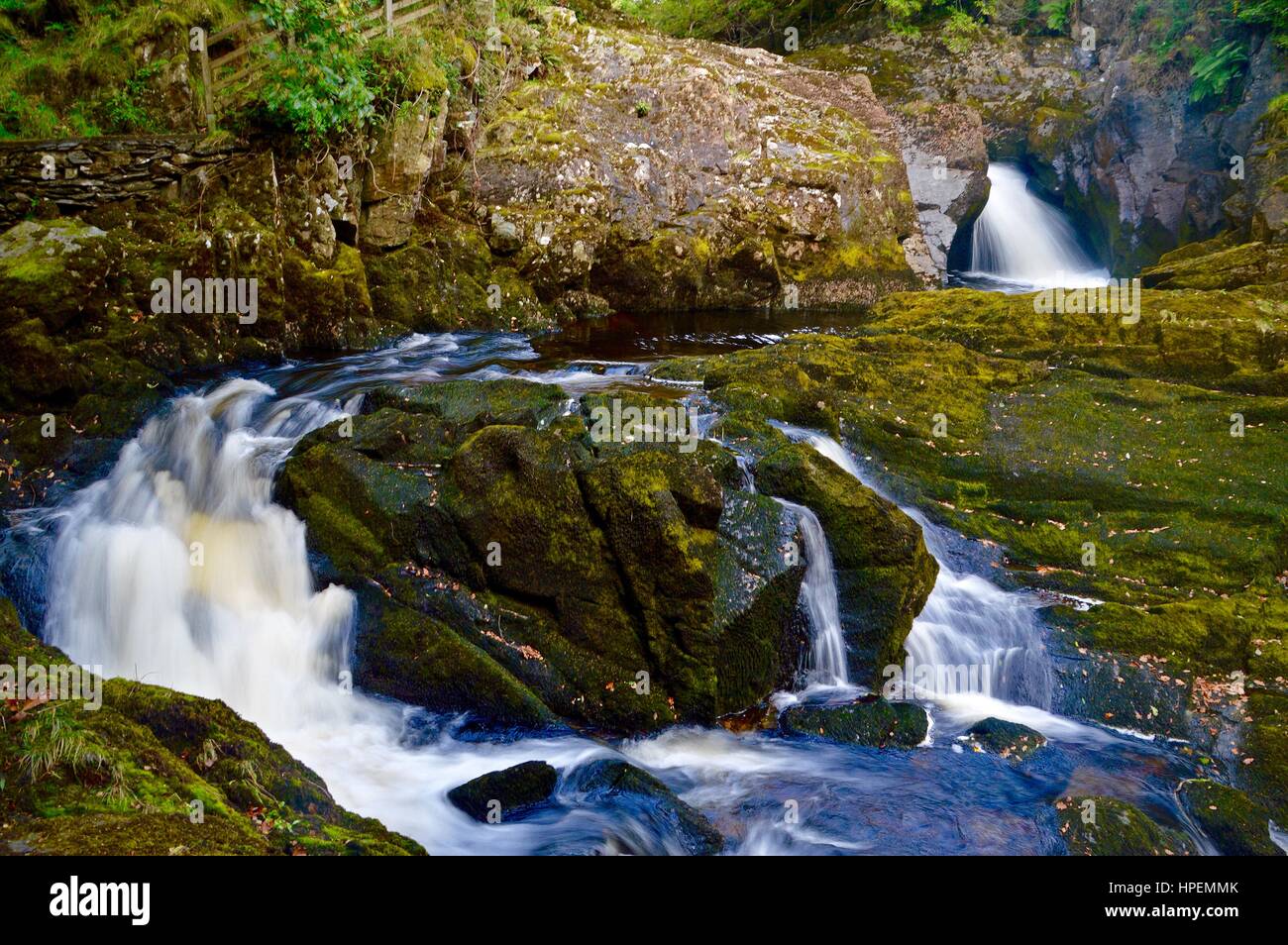 Ingleton Waterfalls Walk Stock Photos & Ingleton Waterfalls Walk Stock ...