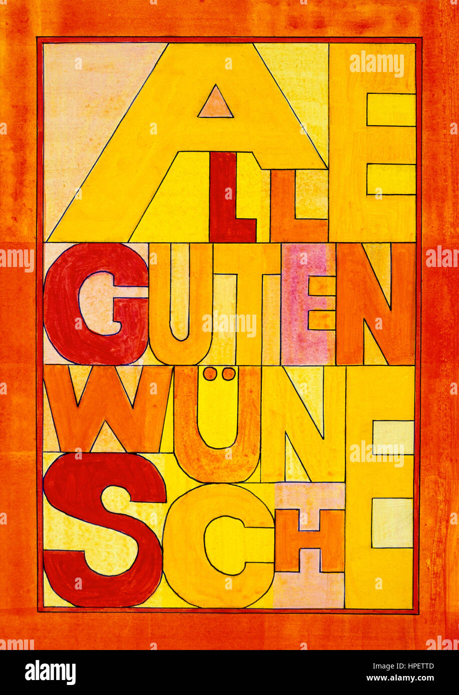 Paintings by Regine Martin, acrylic glazing technique, text graphics ...