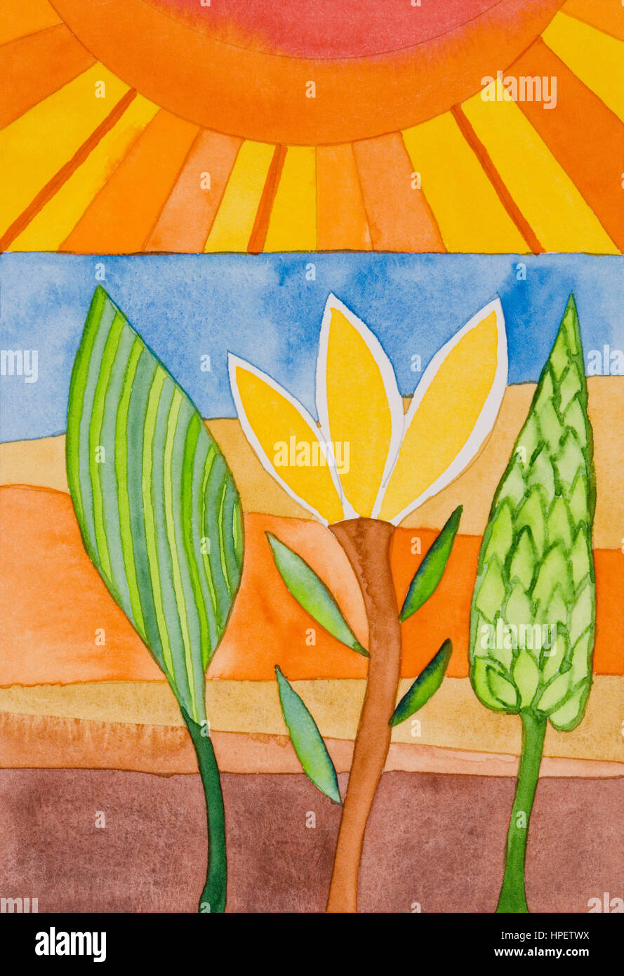 Aquarelle by heidrun füssenhäuser hi-res stock photography and images ...