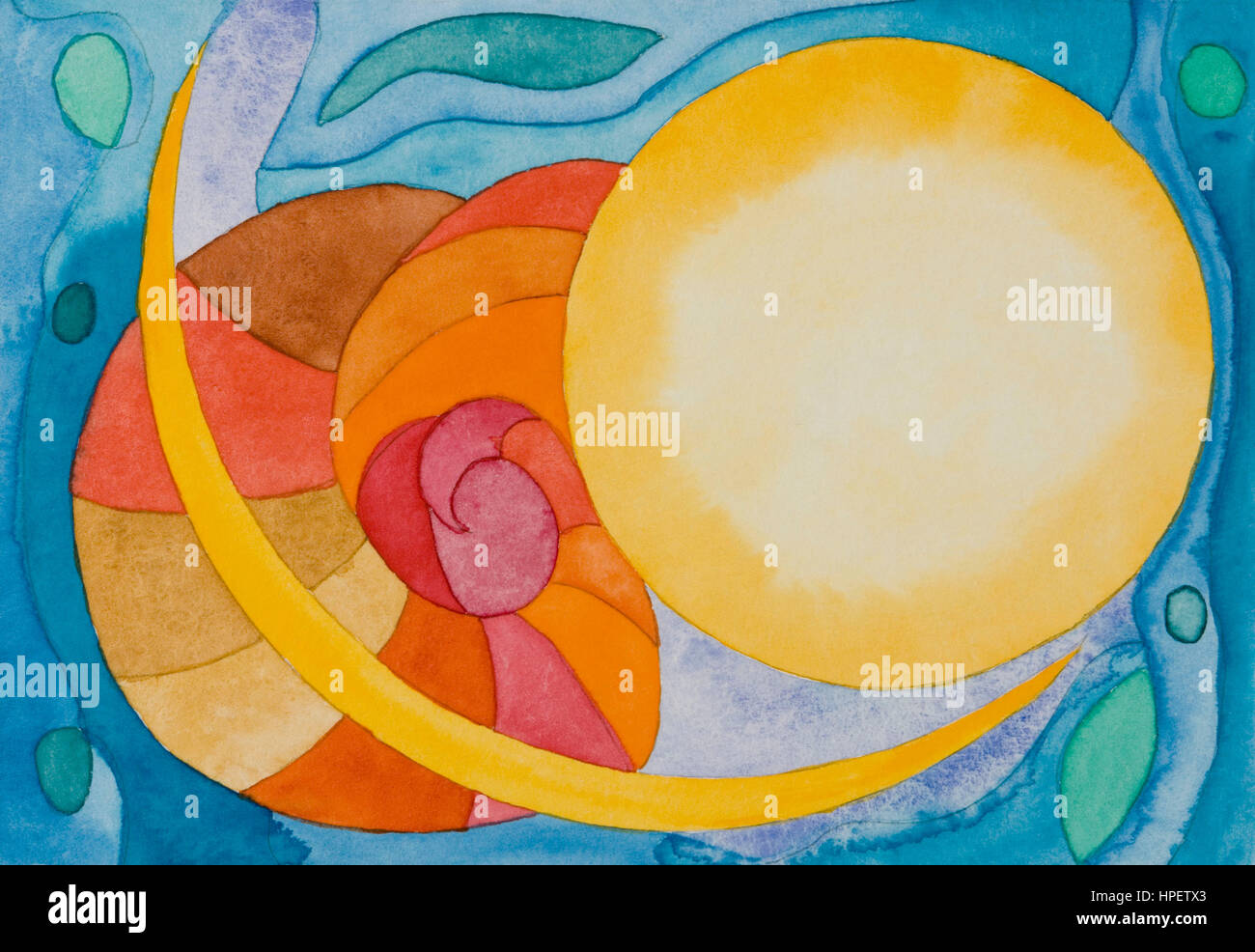 Aquarelle by heidrun füssenhäuser hi-res stock photography and images ...