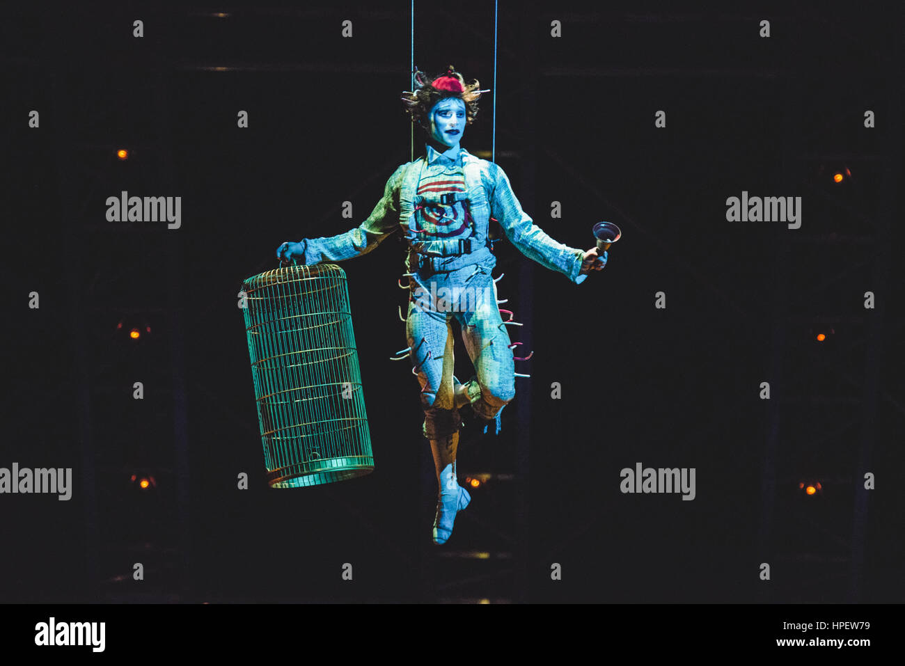 November 27, 2014: Cirque Du Soleil performing Quidam at the Pala ...