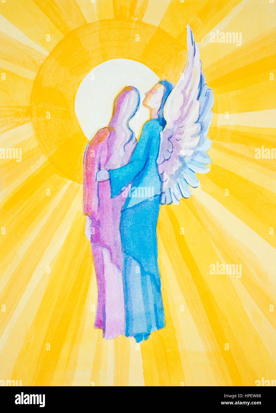 Angel supports hi-res stock photography and images - Alamy