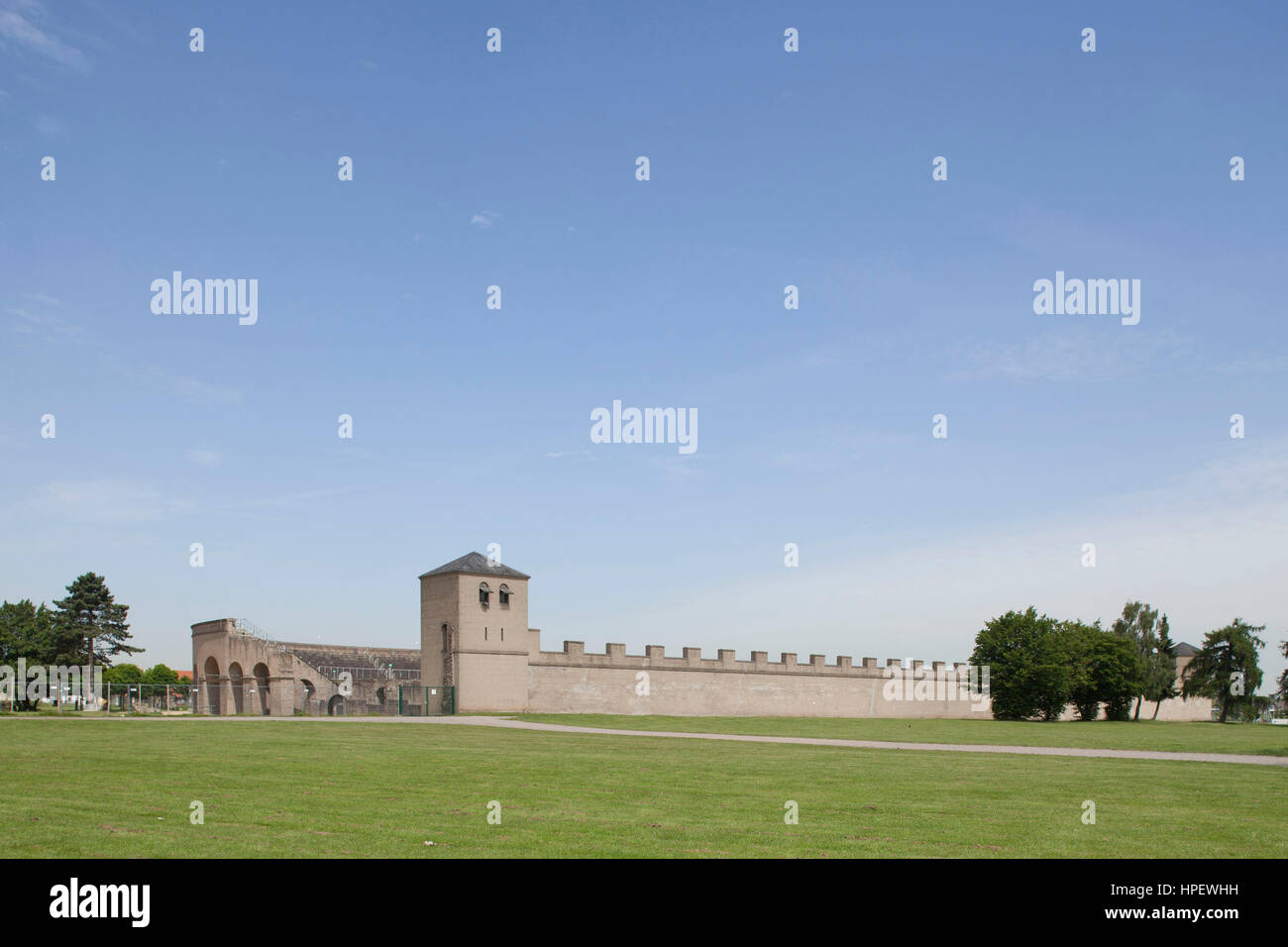 LVR Archaeological Park, outdoor museum, Xanten, Lower Rhine, North ...