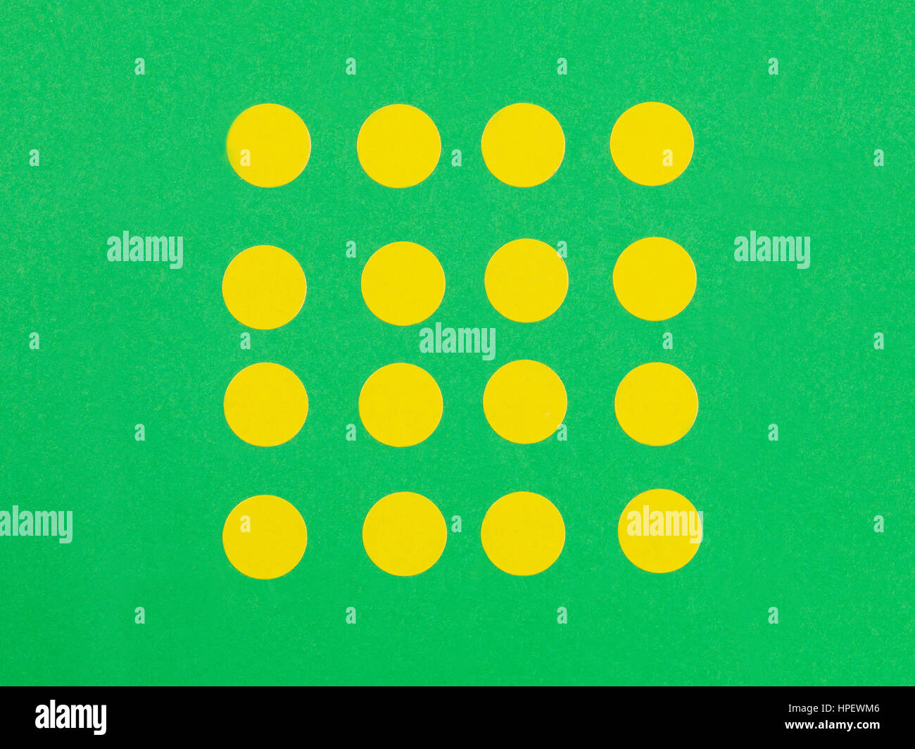 Pattern of yellow spots hi-res stock photography and images - Alamy
