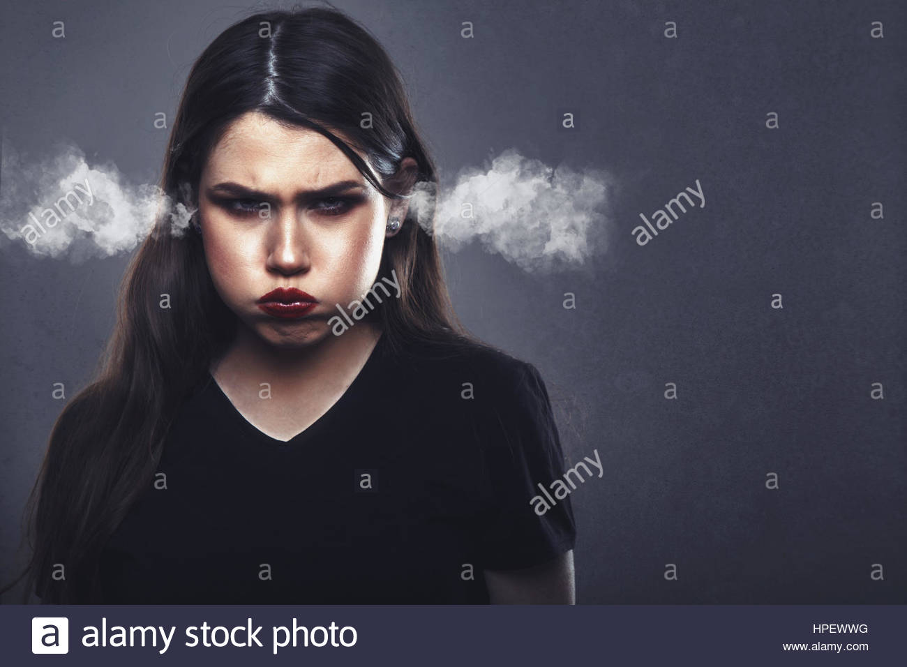 Steam Coming Out Of Ears Stock Photos & Steam Coming Out Of Ears Stock ...